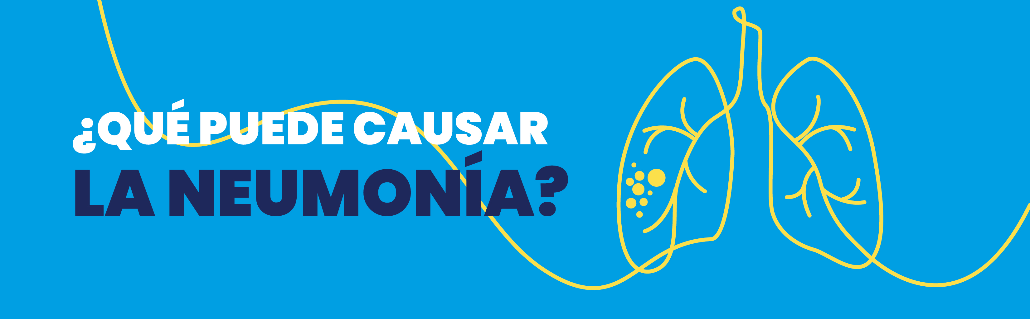 ¿Qué puede causar la neumonía? | Pfizer España